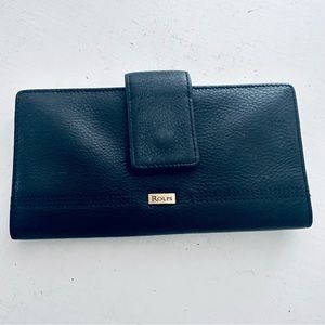 Rolfs | Bags | Rolfs Black Leather Wallet | Poshmark